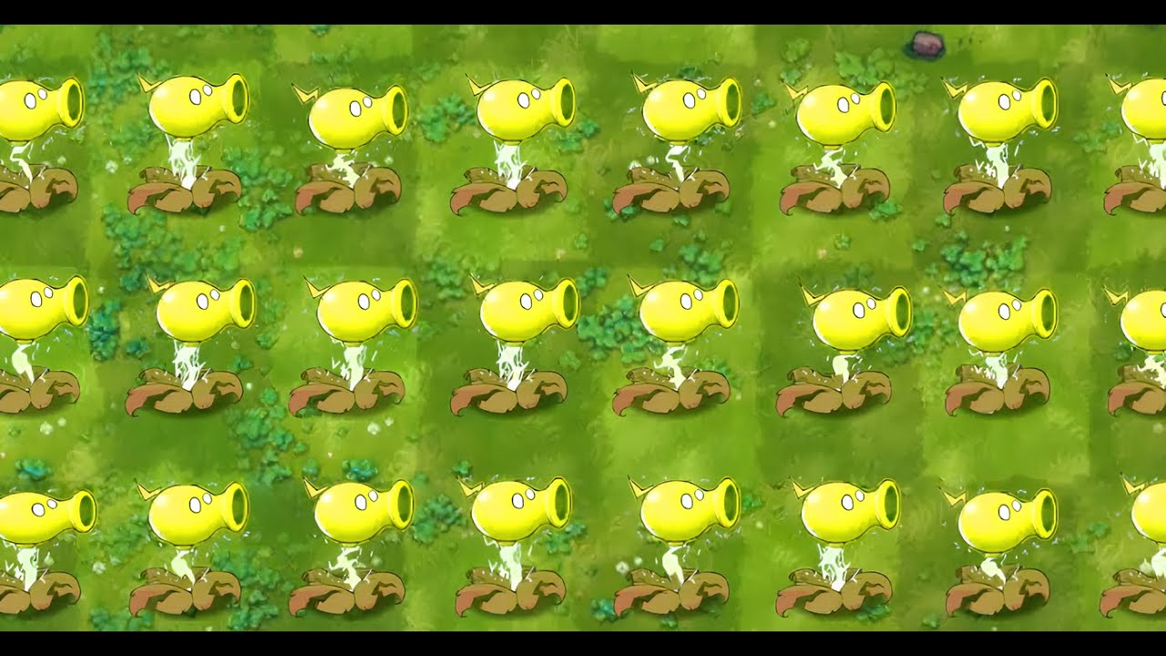 PVZ FUSION 2.1.4 | ELECTRIC PEASHOOTER SECRET PLANT - YouTube