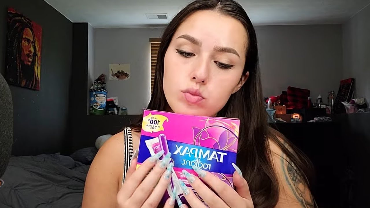 ASMR- Tapping Haul!!! W/ Whispering & Long Nails! - YouTube