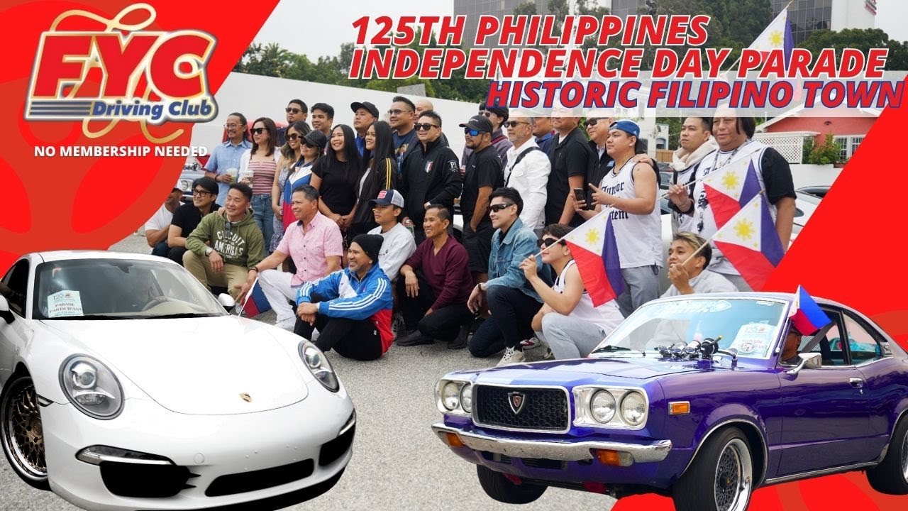 Philippines Independence Day Parade Historic Filipino Town; Car Club ...