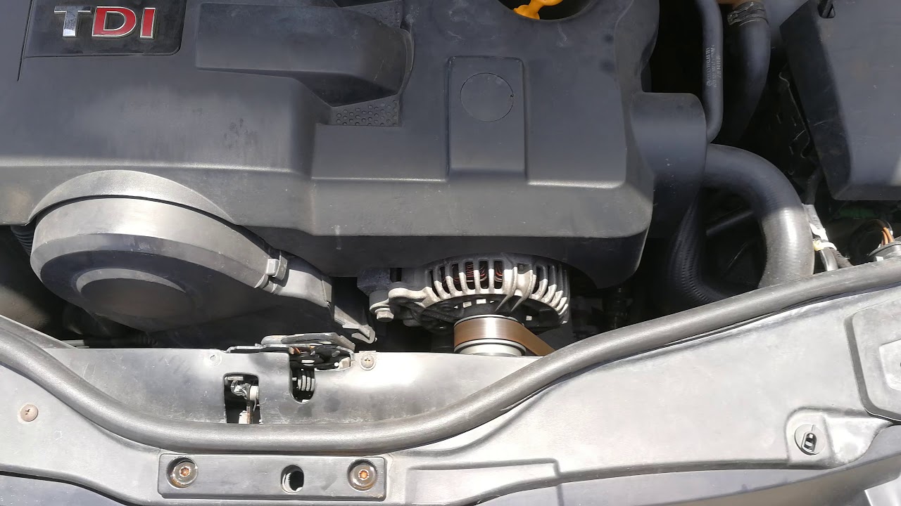 2002 VW Passat Tdi Engine bay - YouTube