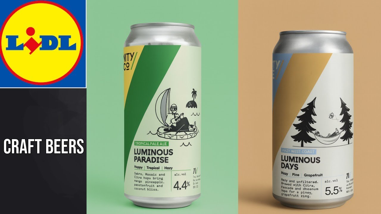 Lidl Craft Beers are they any good? 71 Brewing - YouTube