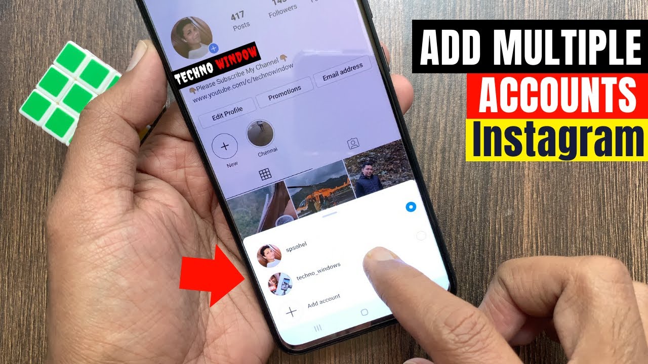 How to Add and Use Multiple Instagram Accounts - YouTube