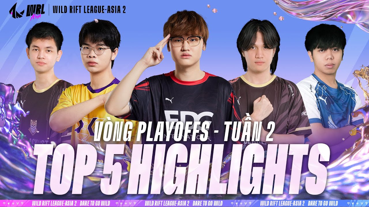 TOP 5 HIGHLIGHTS PLAYOFFS WEEK 2 | WRL-A 2023 MÙA 2 - YouTube
