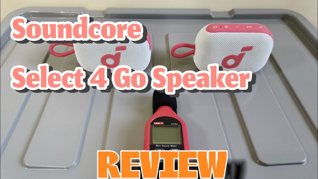 Soundcore Select 4 Go Bluetooth Stereo Speaker Review - YouTube