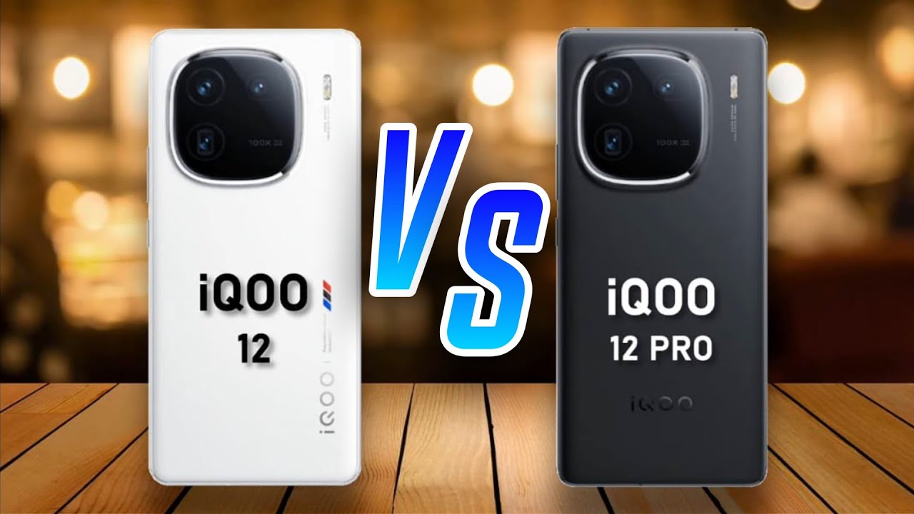 iQOO 12 ⚡ vs ⚡ iQOO 12 pro Full Comparison - YouTube