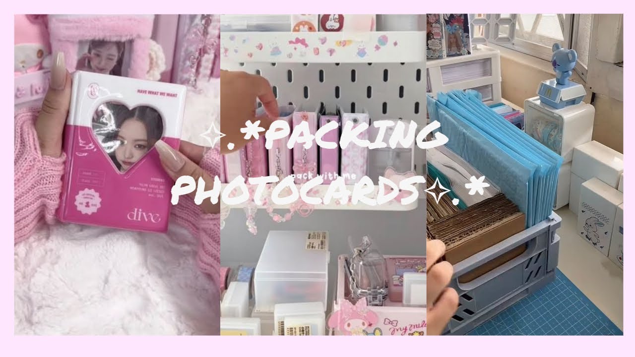 .* packing kpop photocards .* #1 - YouTube