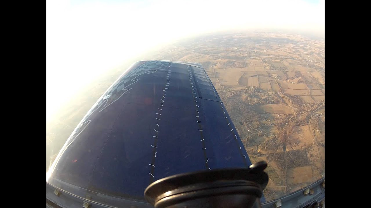 RV-7A stall test with wing tufts - YouTube