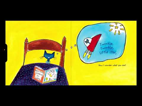 Pete the Cat Twinkle Twinkle Little Star V4 - YouTube