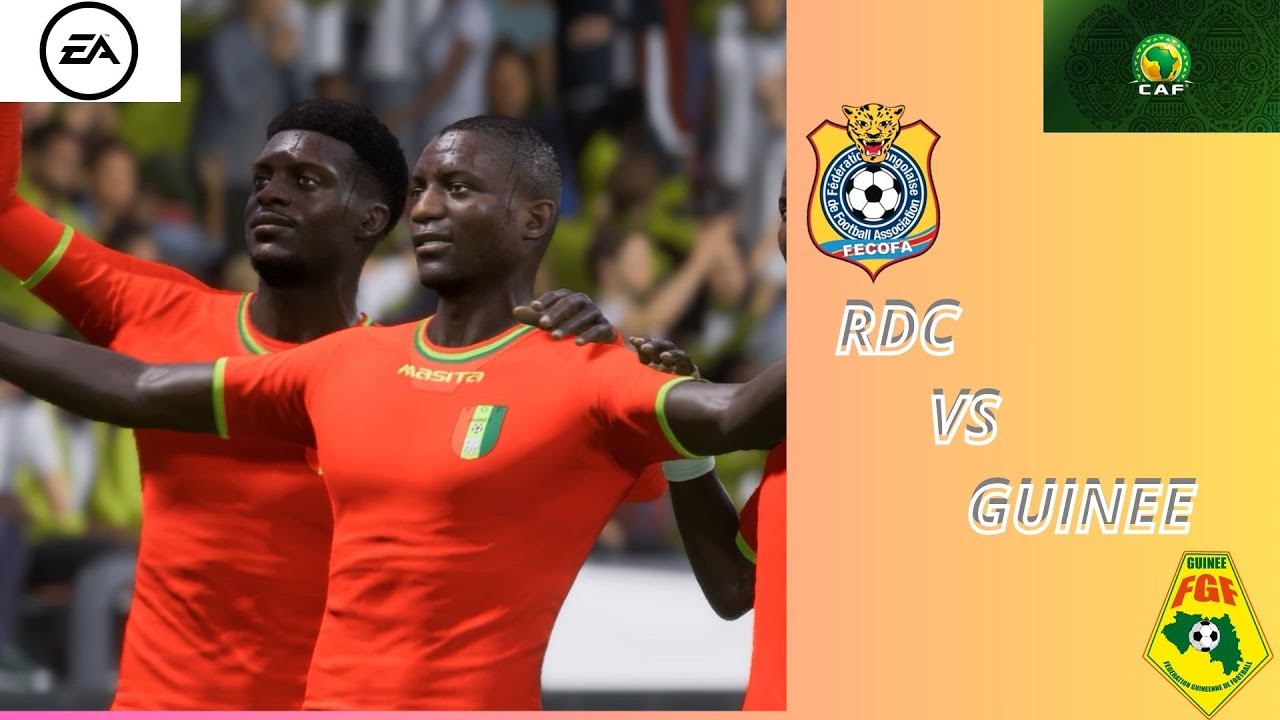 Je joue à FIFA 23 en 2024 | RDC VS GUINEE - YouTube