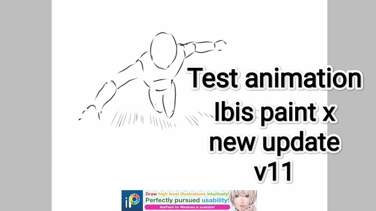 Animation test Ibis paint X v11 #IbispaintX #animationTimelapse - YouTube
