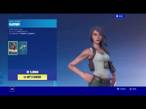 Fortnite Battle Royal/ New Flatfoot Skin! - YouTube