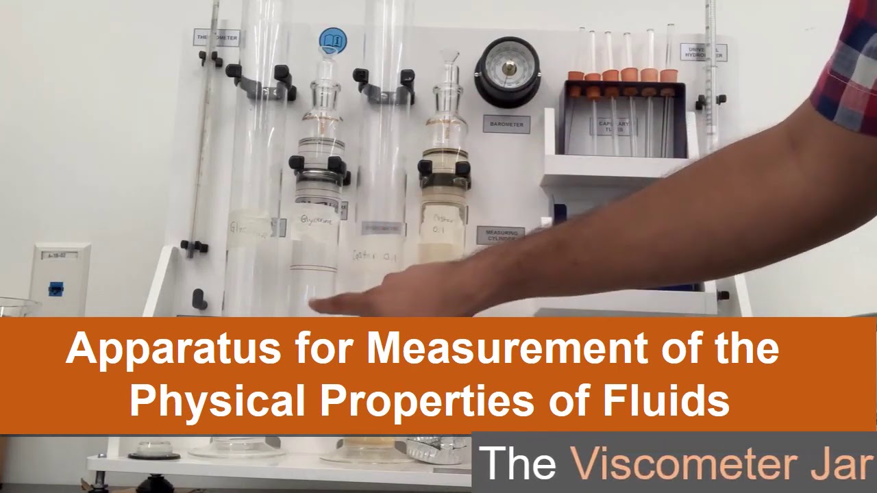 Apparatus for measurement of the physical properties of fluids - YouTube