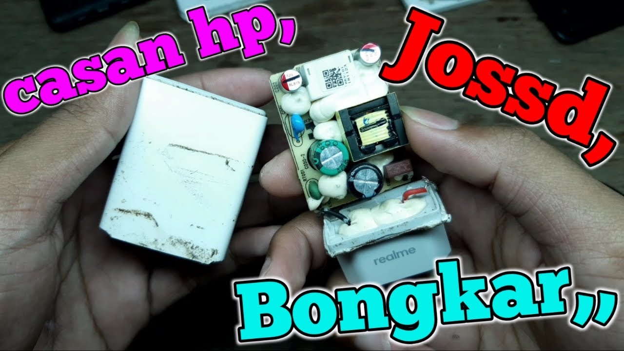 Bongkar Charger hp REALME 2 PRO Original...jossd - YouTube