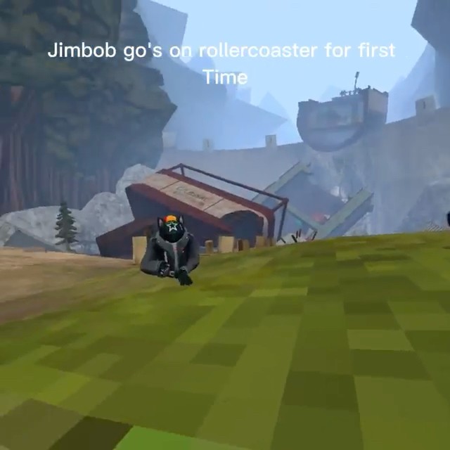 Jimbob go's on rollercoaster for the first time #animalcompany #funny # ...