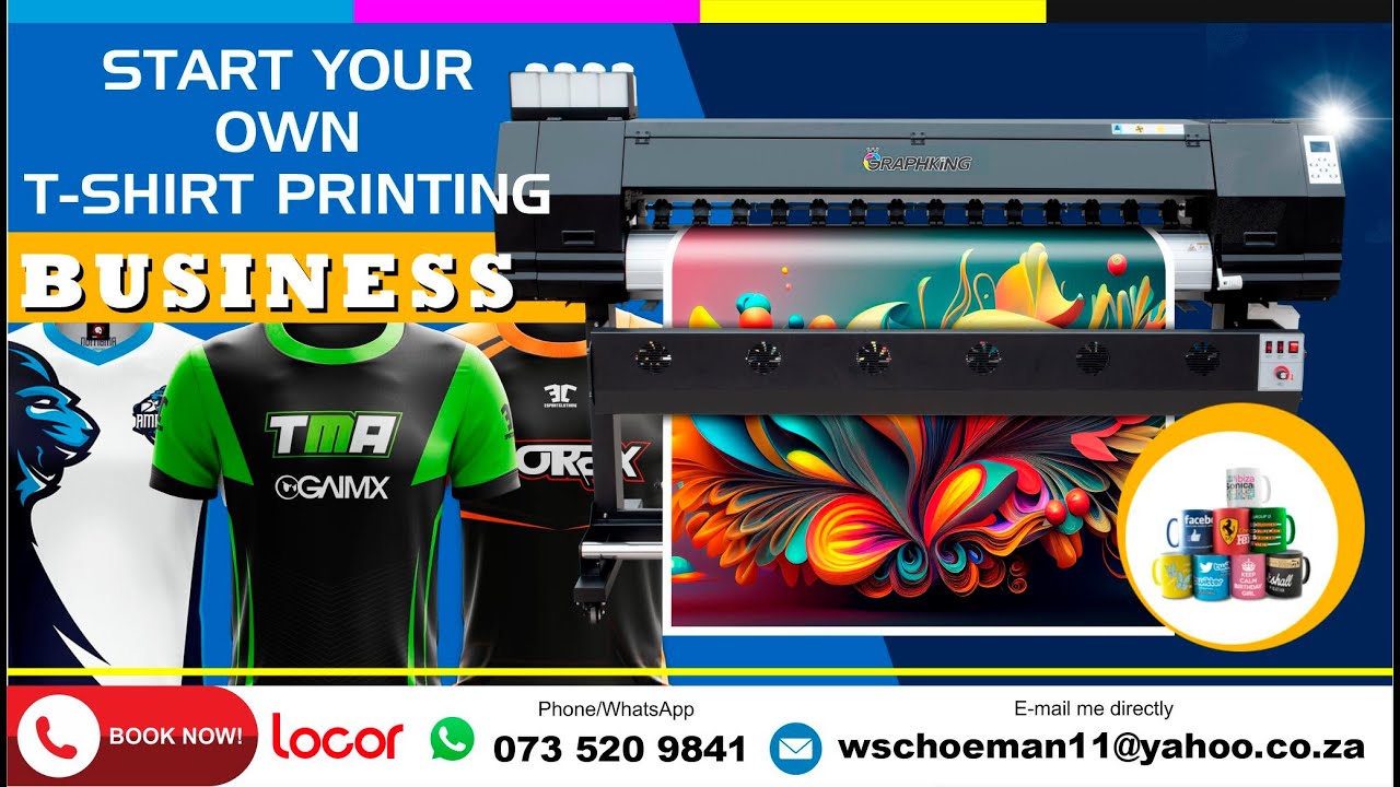 Start your own sublimation Printing Business with our Dye Sublimation ...