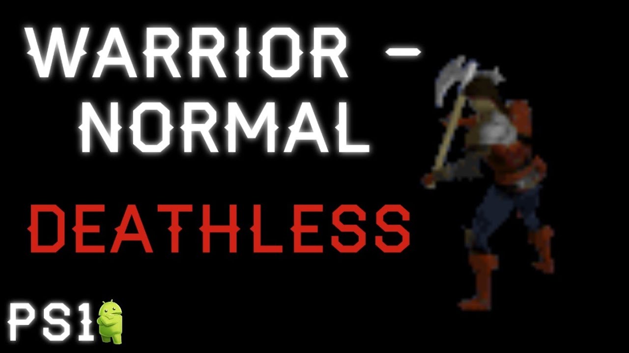 Diablo - Warrior (Deathless) Normal [PS1 - Android] 2k|60fps - YouTube