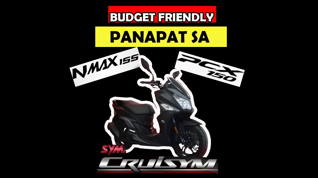 SYM Cruisym 150 with CUSTOM TOP BOX BRACKET | PahiraMoto| Montage Test ...
