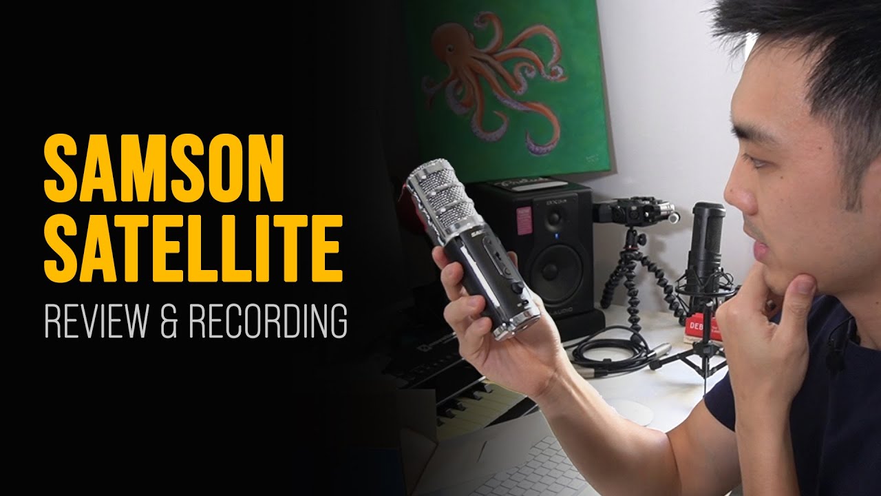 Samson Satellite USB Microphone Review (With recording test on laptop ...