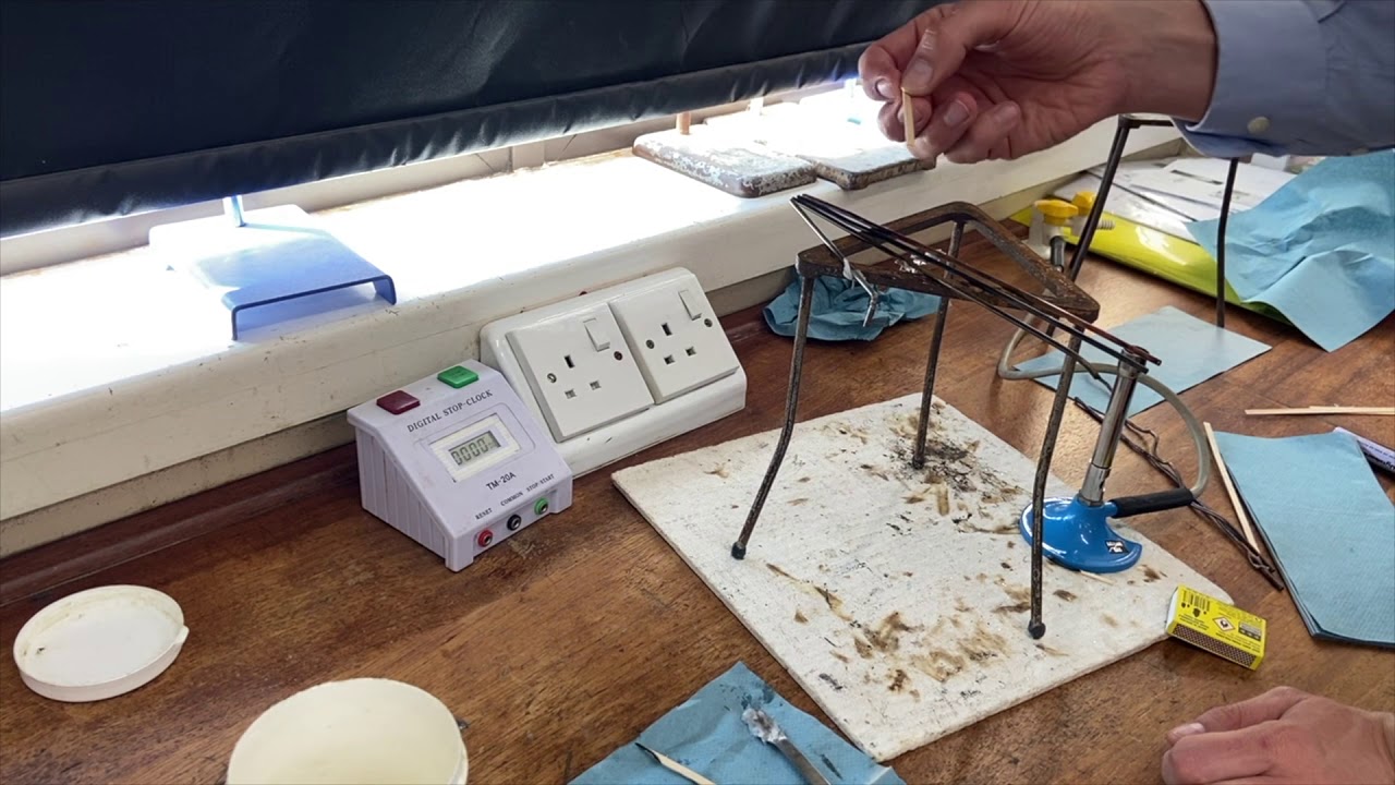 Science - Testing materials for heat transfer - YouTube