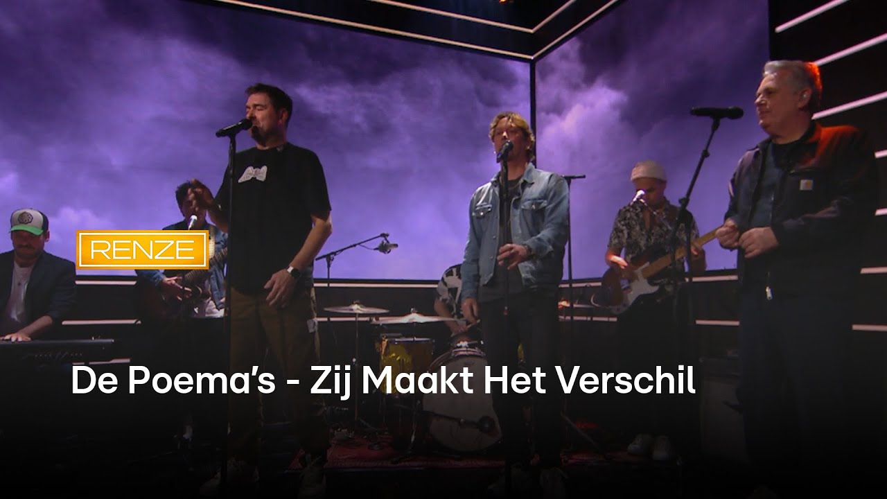 De Poema’s treden op met de klassieker Zij Maakt Het Verschil | RENZE ...