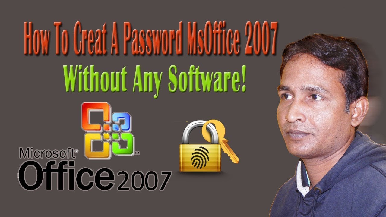 How To Password Protect A Word Document 2007 Without Any Software In How To Password Protect A Word Document 2007 Without Any Software In