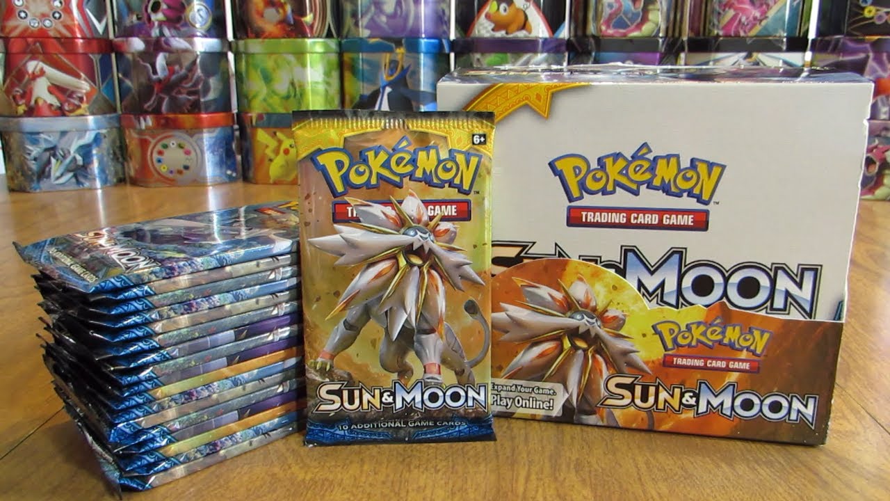 Sun & Moon Booster Box Opening Pt. 2 - YouTube