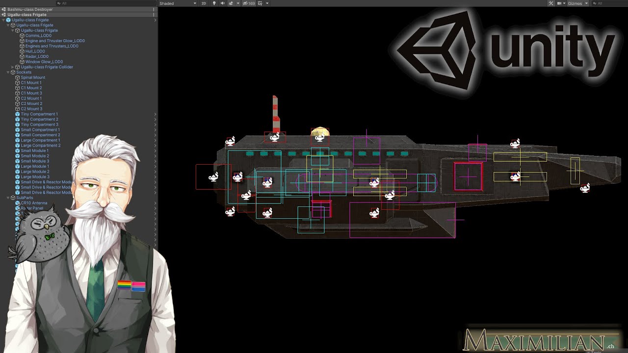 Shipbuilding in Unity (Cursed Status and Damage Control Boards) - YouTube