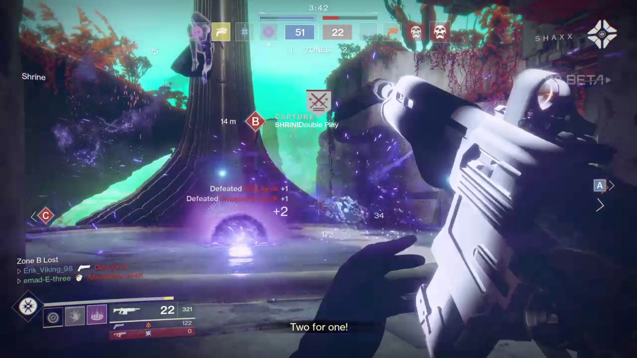 Destiny 2 Beta, Control Gameplay - YouTube