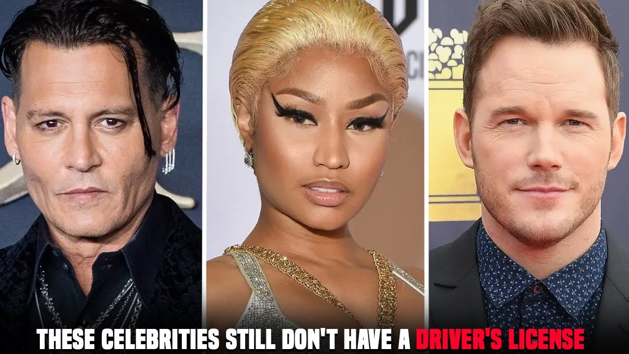 These Celebrities Still Don't Have A Driver's License - YouTube
