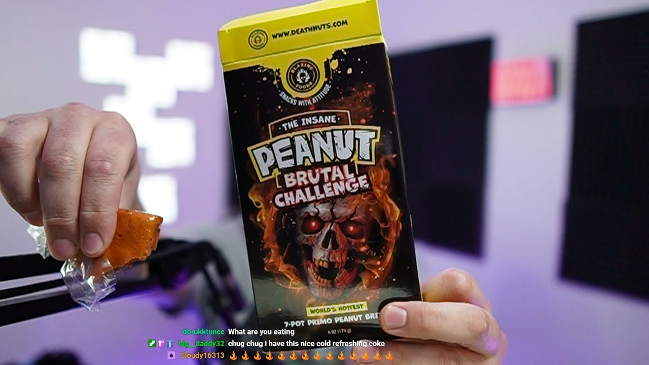 Peanut Brutal Challenge (Very Spicy) Toughest challenge yet? - YouTube