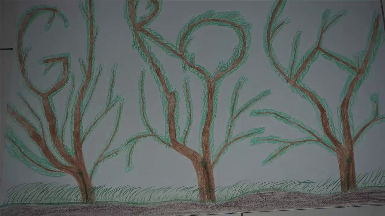 Growing up tree in stop motion - YouTube
