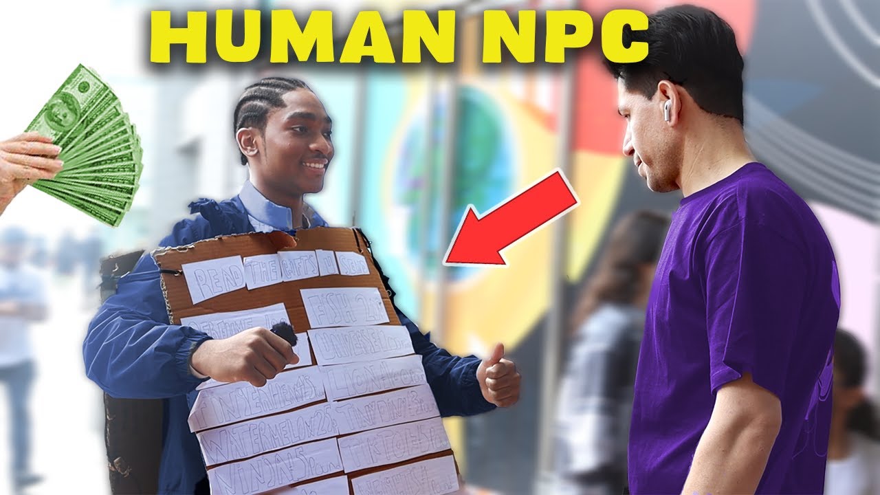 I Became a TIKTOK NPC Trend in Real Life - YouTube