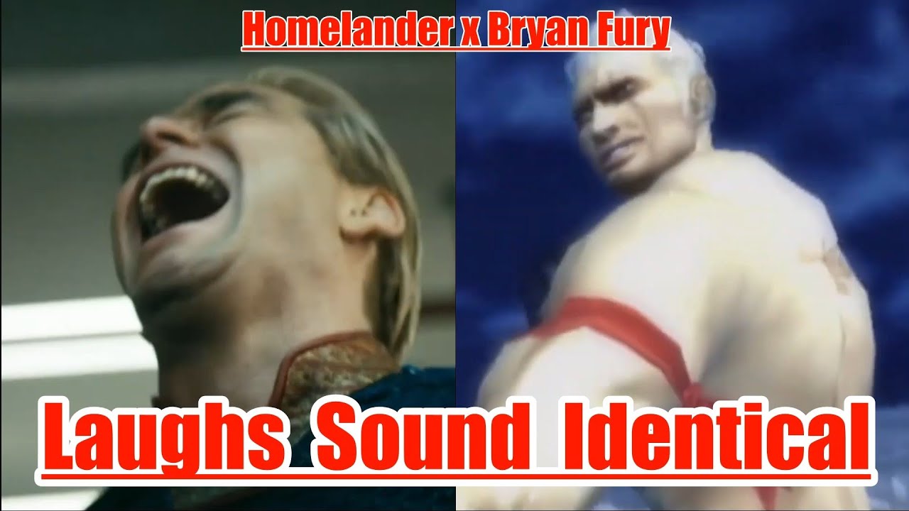 End Of Season 10: Homelanders Laugh Sounds Like Bryan Fury - YouTube