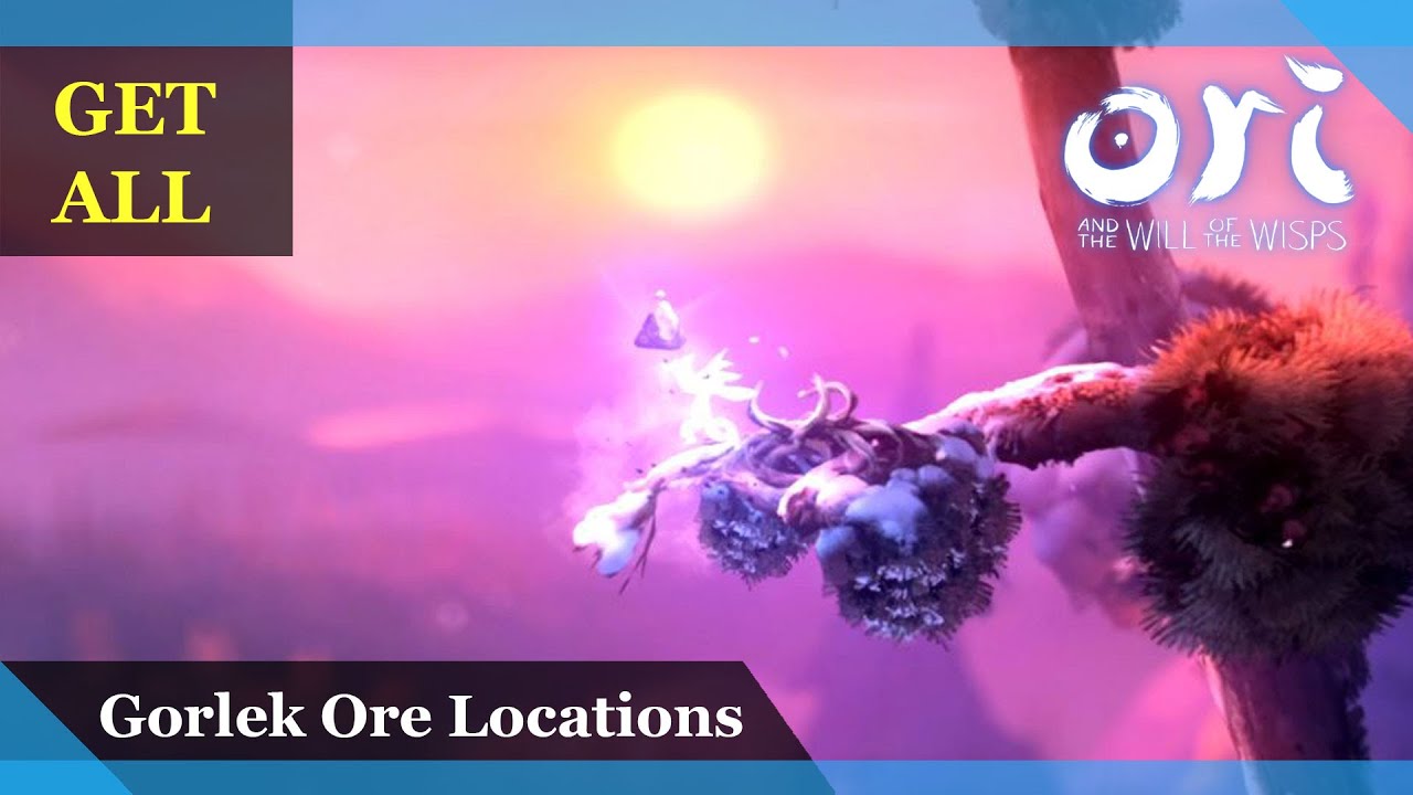 All Gorlek Ore Locations - Ori and the Will of the Wisps - YouTube