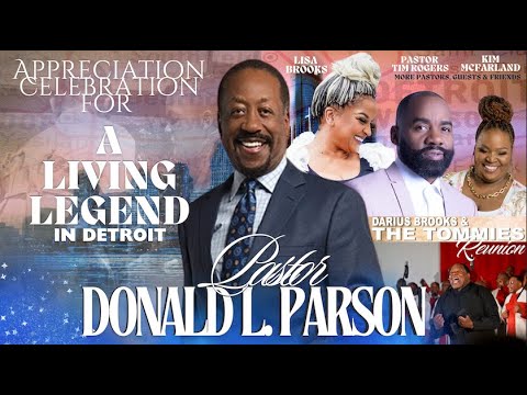 Pastor Donald L. Parson Appreciation Celebration - YouTube