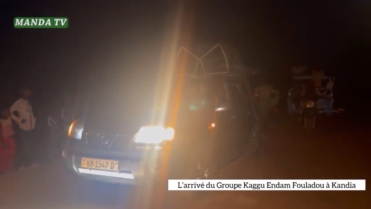 L’arrivé de du Groupe Kaggu Endam Fouladou du 11 Avril 2024 à Kandia ...