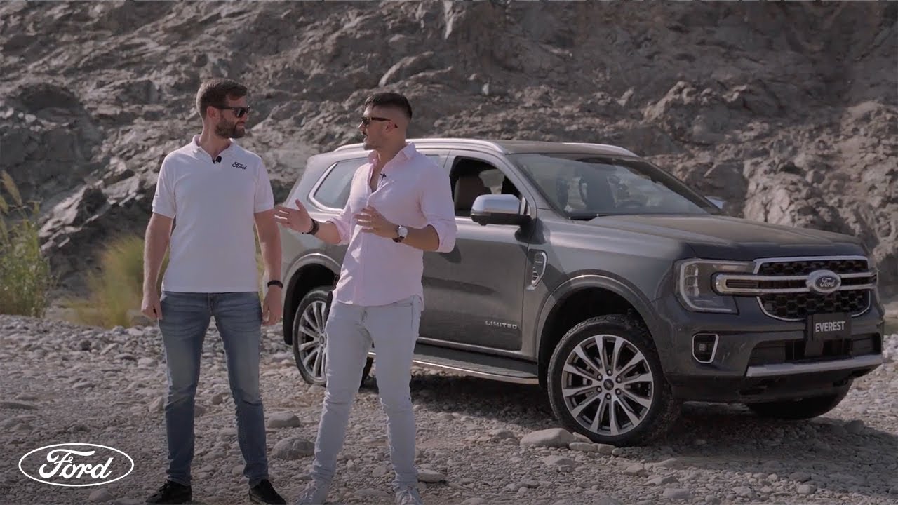 All-New Ford Everest Walkaround in Oman with Charlie Cooksey - YouTube