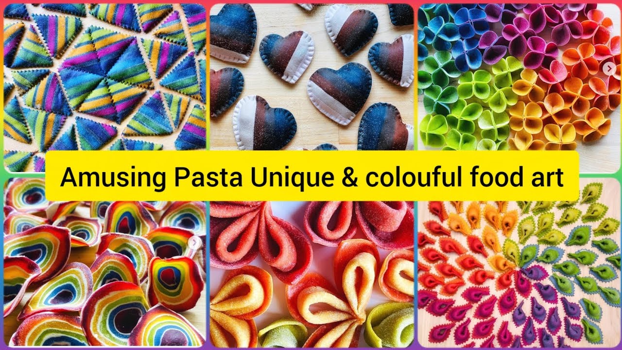 AMUSING PASTA UNIQUE PLAYFUL & COLOURFUL FOOD ART-LINDA MILLER ...