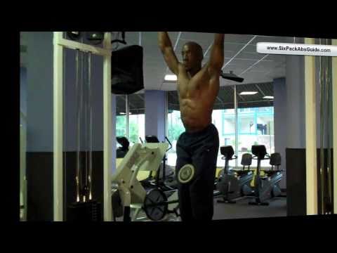 How to Do Weighted Hanging Knee Raises - YouTube