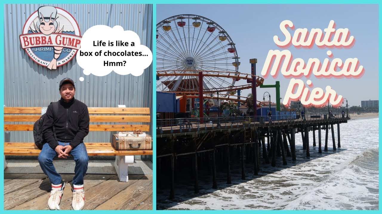 Strolling at Santa Monica Beach and Pier | Met Zoltar the fortune ...