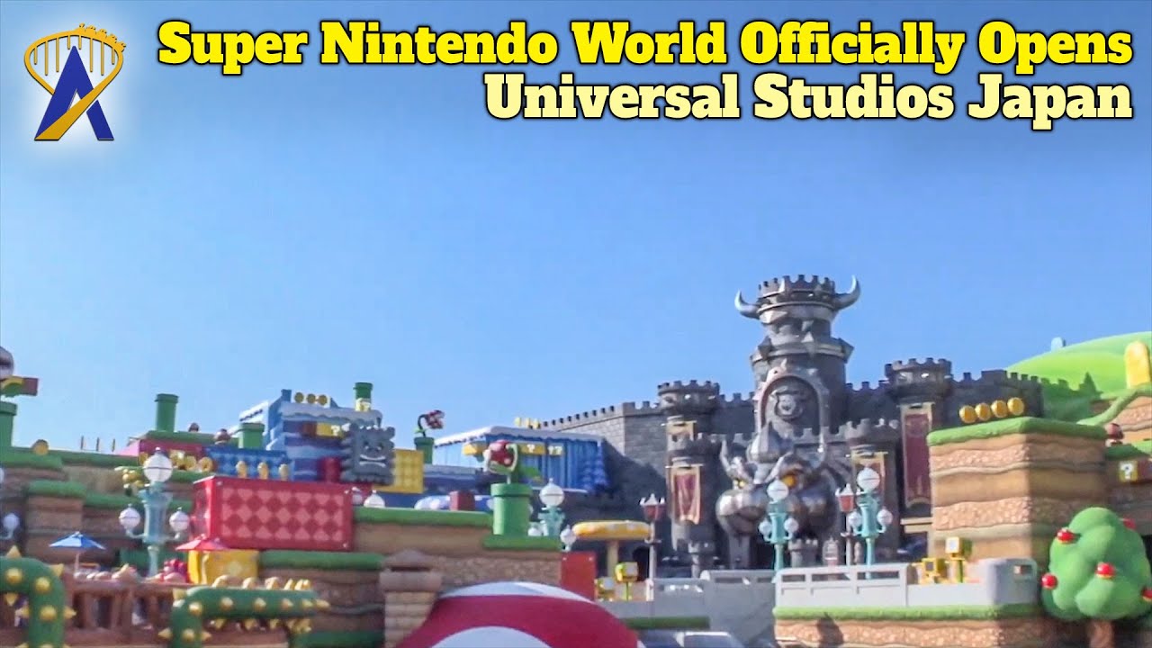 Super Nintendo World Tour at Universal Studios Japan – Now Open! - YouTube