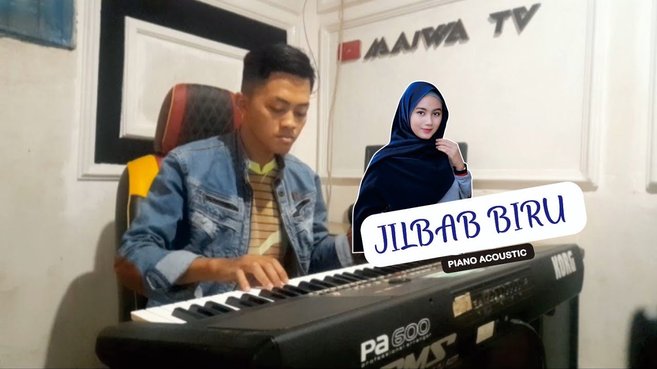 ADEK BERJILBAB BIRU -VIDEO DA LIRIK- COVER ACOUSTIC VERSION |BMS STUDIO| - YouTube