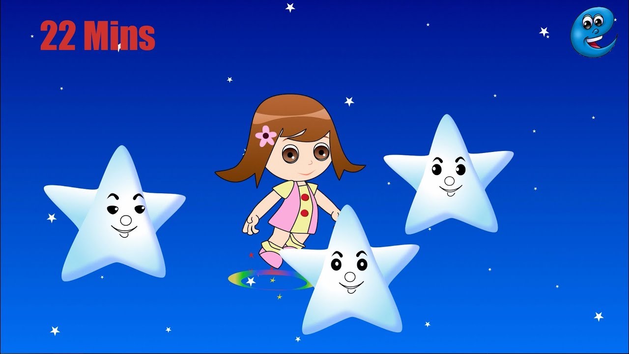 Twinkle Twinkle + kids songs | Nursery Rhymes by EFlashApps - YouTube