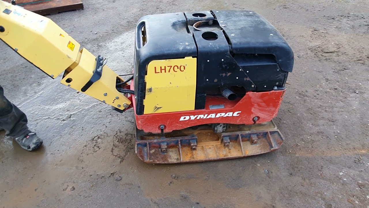 Markvibrator Dynapac LH 700 Diesel - YouTube