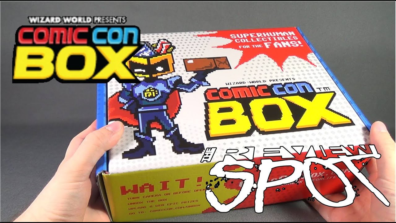 Subscription Spot - Wizard World Comic Con Box August 2015 Subscription ...