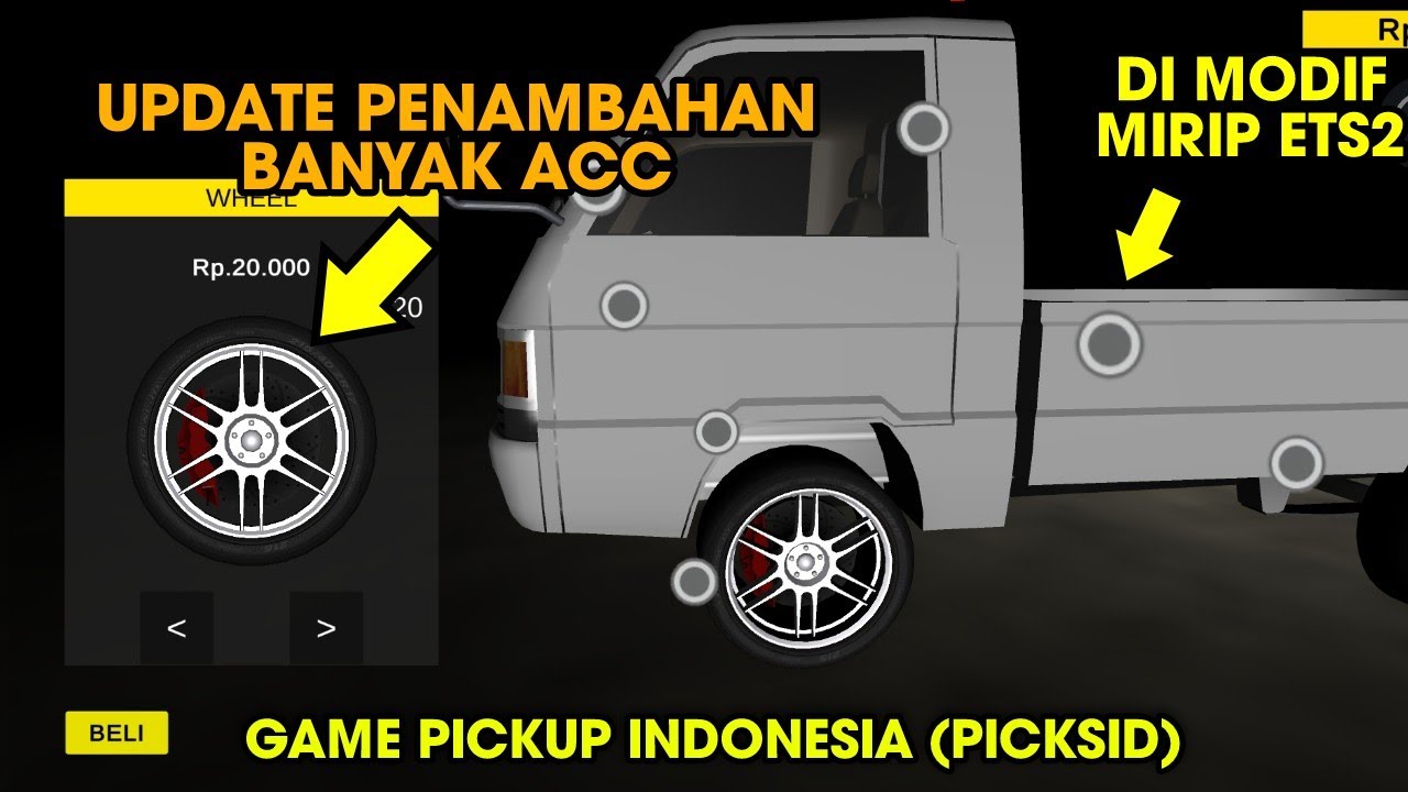 Akhirnya Update Penambahan Acc Pickup !! Review MBU Pickup Indonesia v ...
