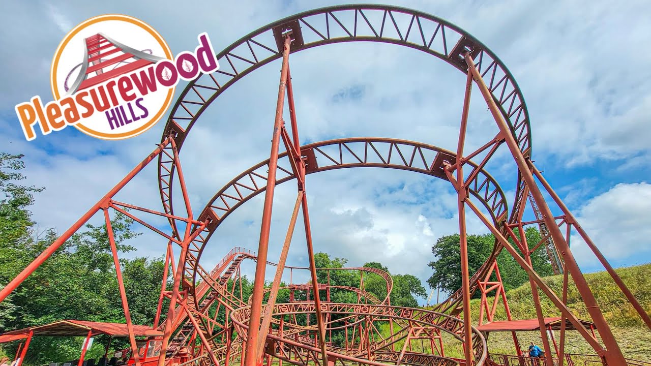 Cannonball Express: The Ultimate Adrenaline Experience at Pleasurewood Hills - YouTube