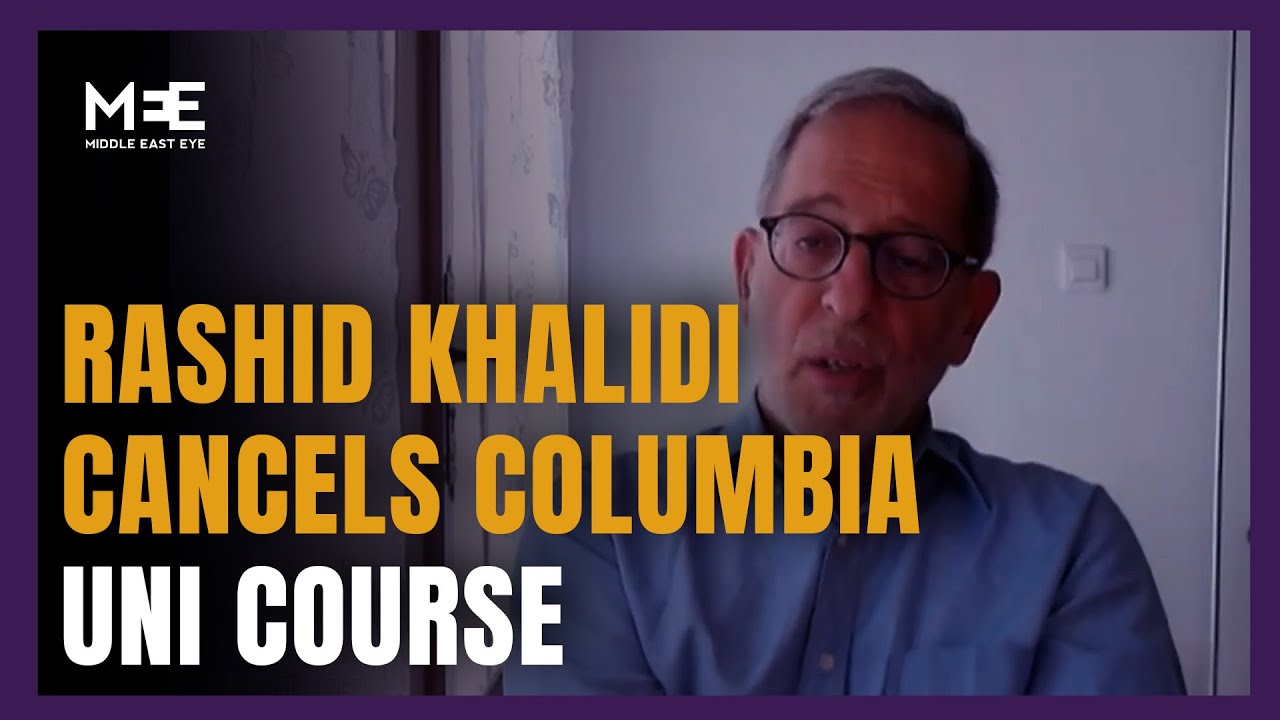 Rashid Khalidi cancels course at Columbia University after Trump ...