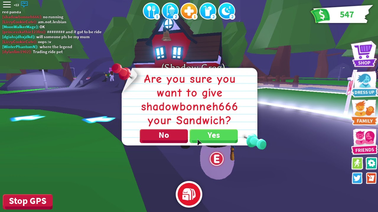 Playing Adopt Me with my friend Part 2 - YouTube