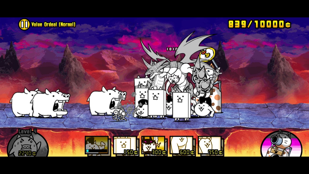 The Battle Cats | Catburger Awakens | Value Ordeal (Normal) [No Gacha ...
